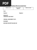 PUWER Assessment Checklist | PDF | Safety | Personal Protective Equipment