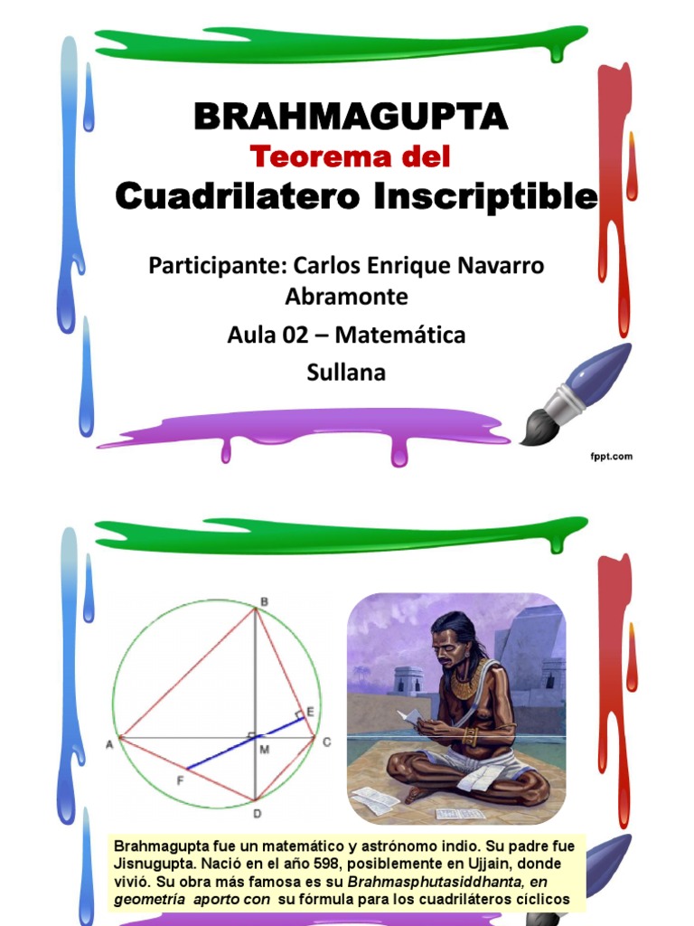 Brahmagupta y Sus Aportes