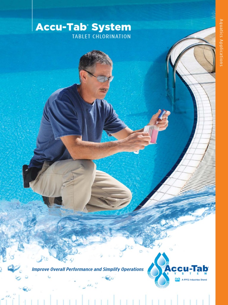 Accu-Tab Aquatics CapBrochure | PDF | Swimming Pool | Bleach