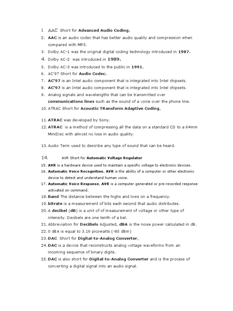 Sound Questions | PDF | Data Compression | Digital Audio