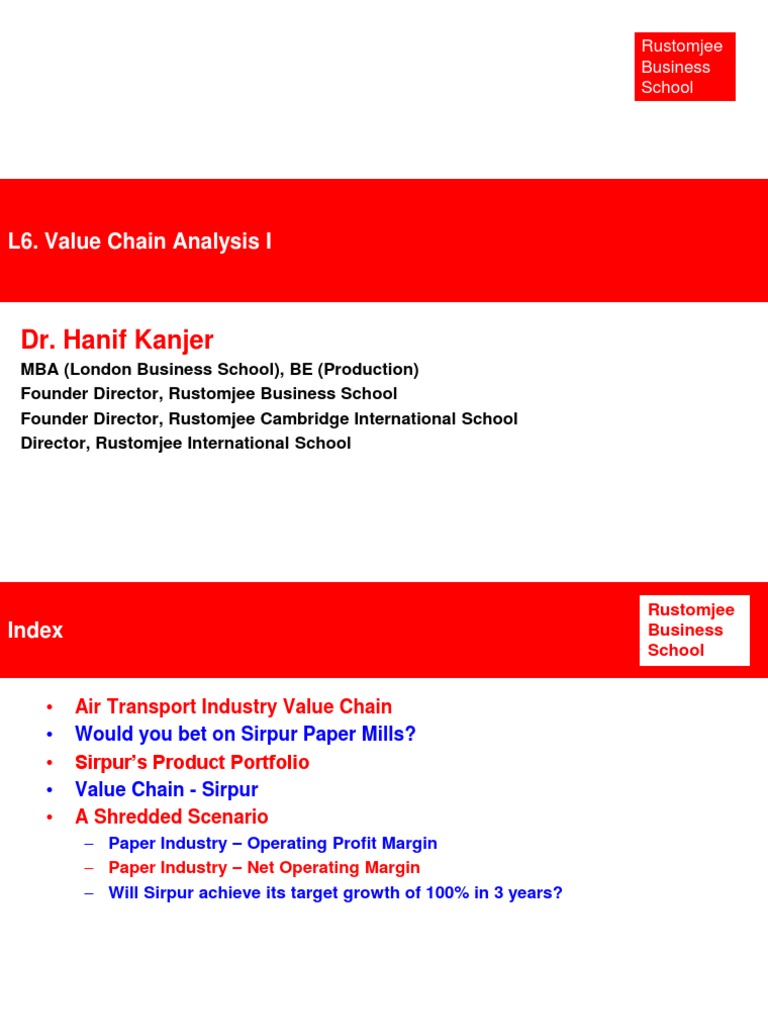 Assessing Sirpur Paper Mills' Ability to Achieve its Target Growth of ...