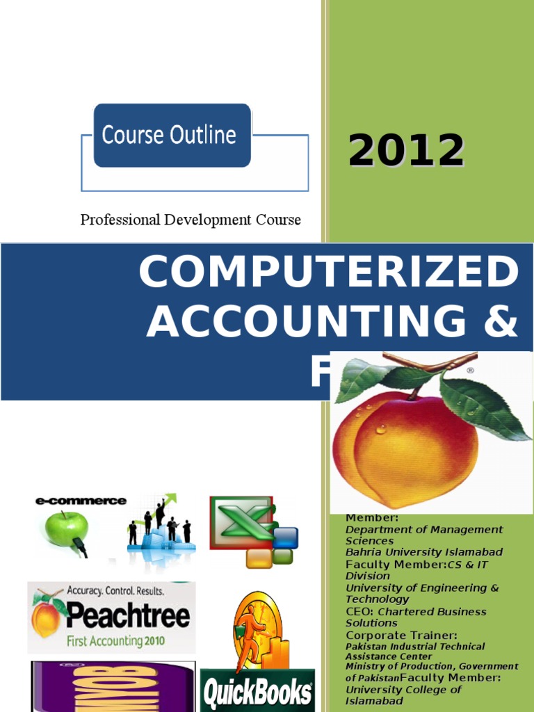 Computerized Accounting Course | PDF