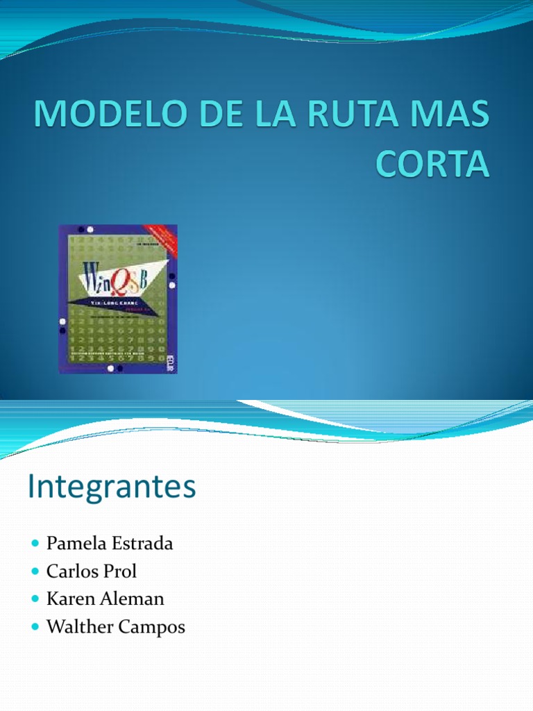 Modelo de La Ruta Mas Corta | PDF
