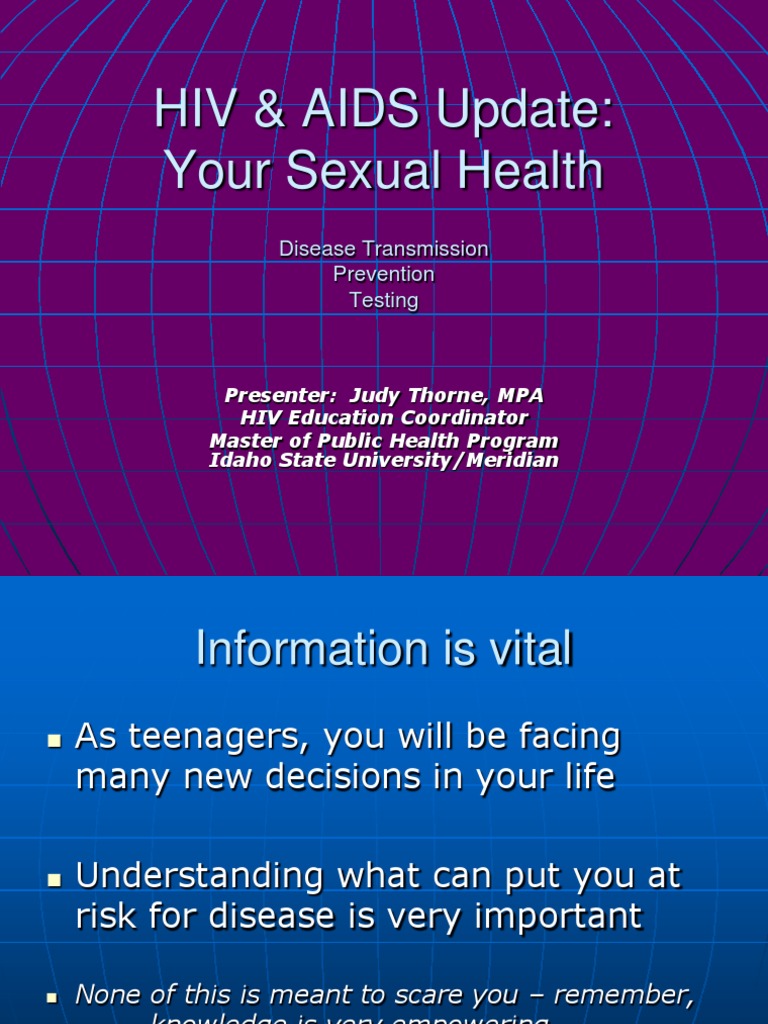 2010 Middle School HIV AIDS Prevention | PDF | Hiv/Aids | Sexually ...