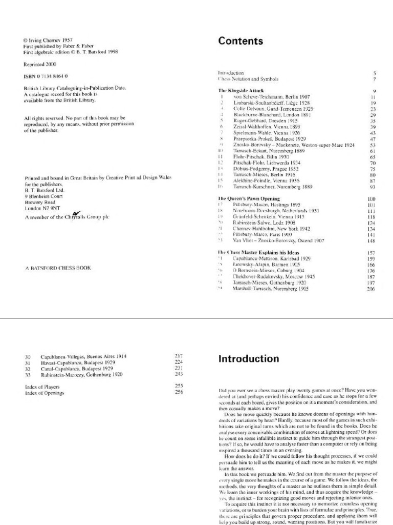 CHERNEV - Logical Chess Move by Move | PDF CHERNEV - Logical Chess Move by Move | PDF