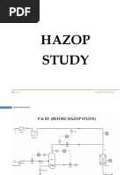 HAZOP Study Report Template | PDF