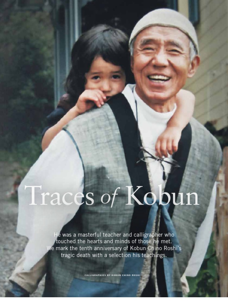 Kobun Chino Roshi - Traces of Kobun (Buddhadharma) | PDF | Śūnyatā ...