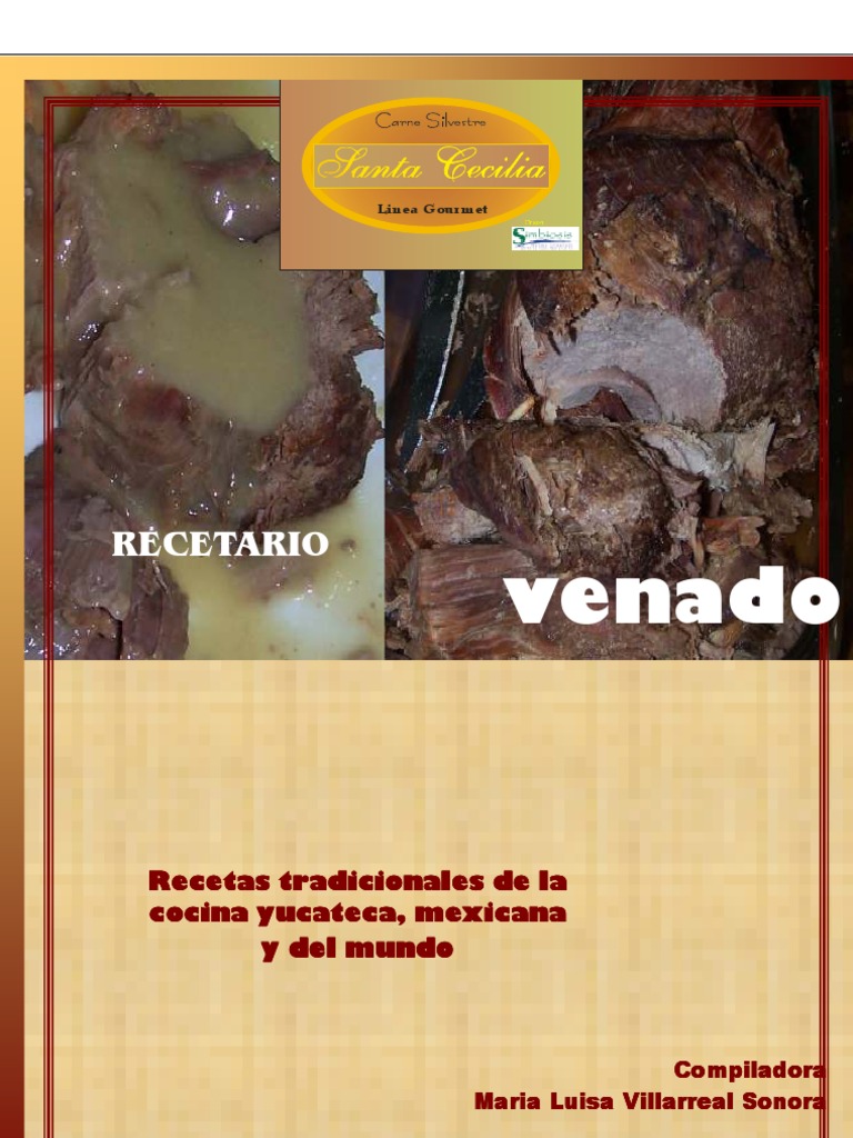 Recetas de Venado para Cocinar | PDF | Caldo | Salsa