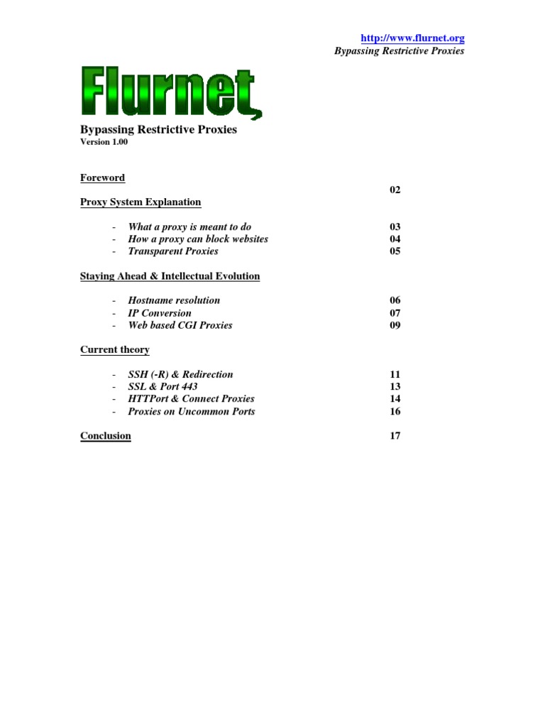 Proxy Bypass Pdf Proxy Server Web Server 3000