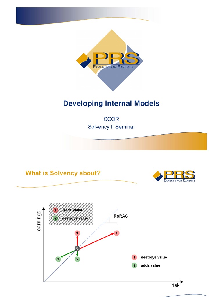 Solvency II Internal Model Development | PDF | Value At Risk | Balance ...