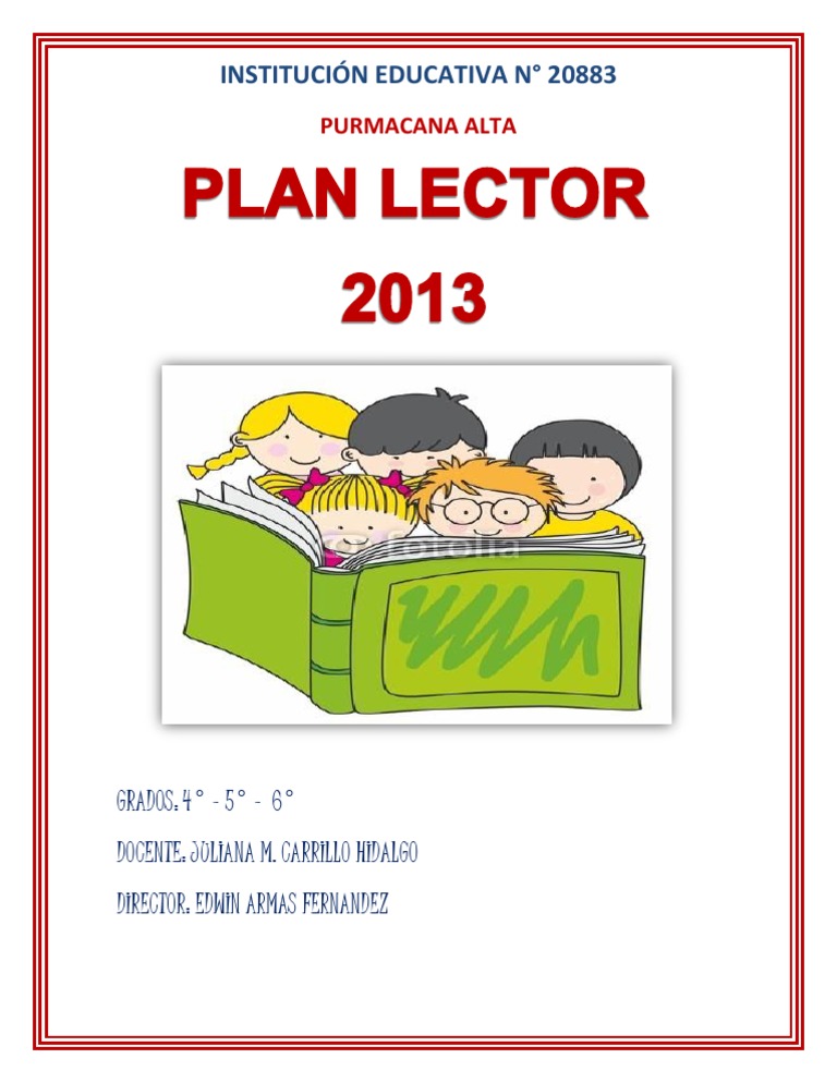 Caratula de Plan Lector 20883 | PDF