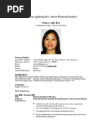 LBS CV Template | PDF | Investment Banking | Mergers And Acquisitions