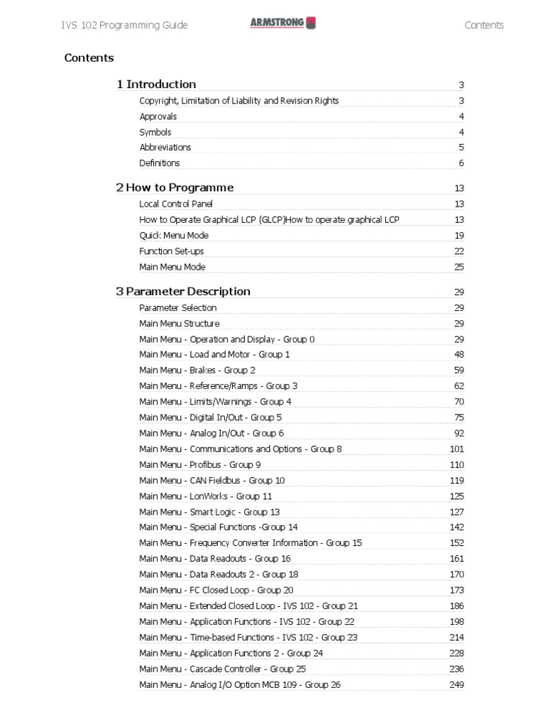 Armstrong IVS-102 Programming Guide MG.12.F1.02 | PDF | Mains ...