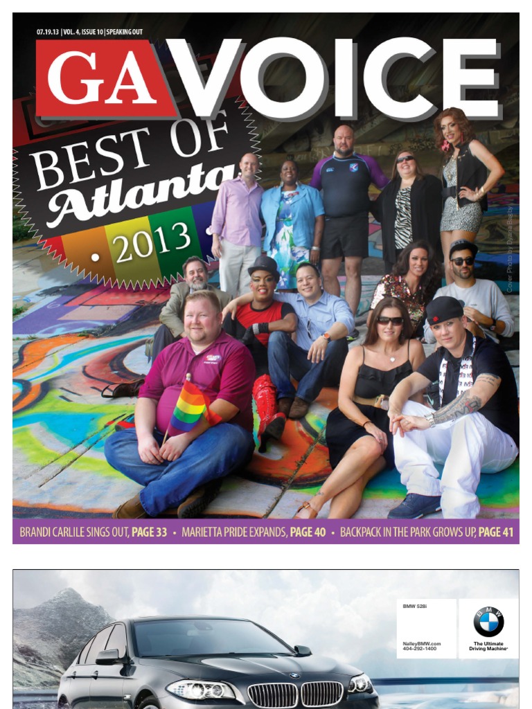 The Georgia Voice - 7/19/13 Vol.4, Issue 10 | PDF | Atlanta | Mail