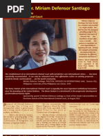 Miriam Defensor Santiago: Awards and Honors | PDF