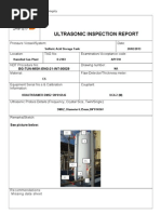 UT NDT Sample Test Report Format | PDF