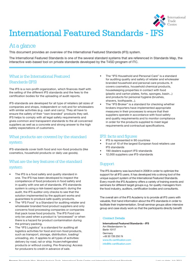 Ifs | Audit | Supply Chain