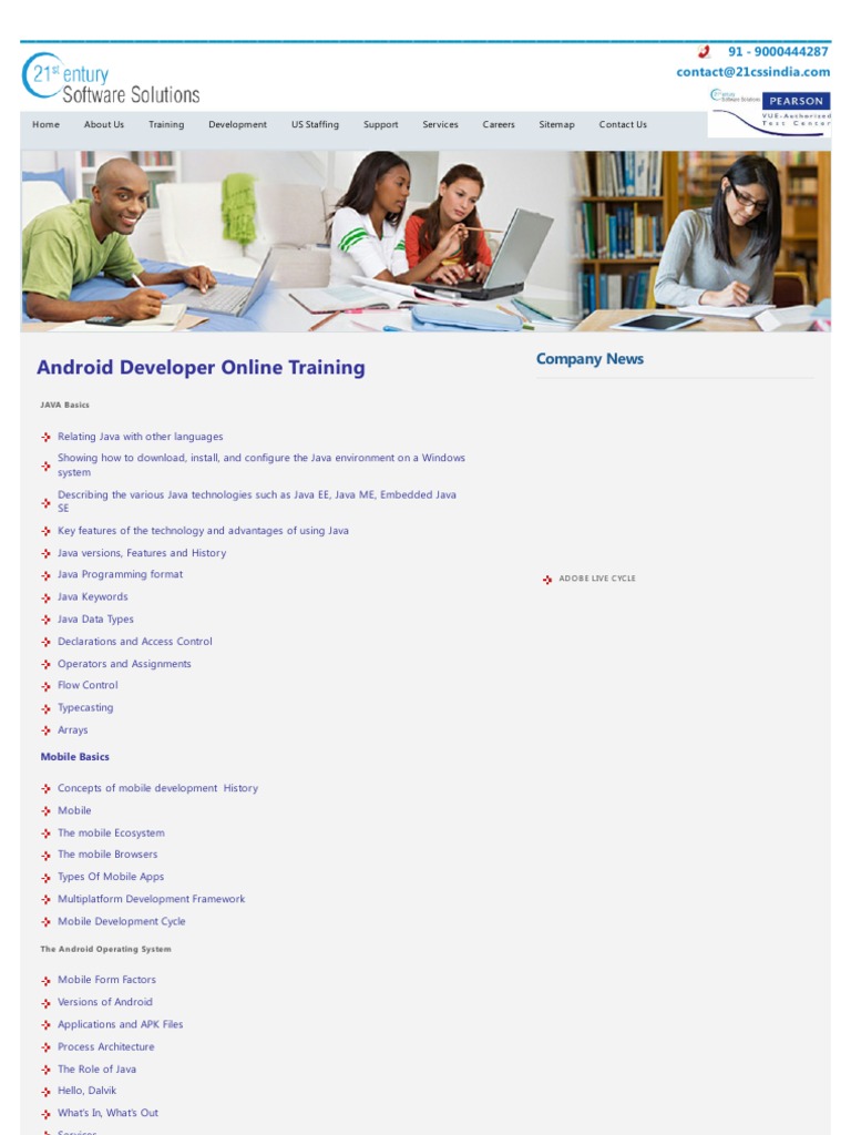 Android Online Training - Android Training - Call Us +91 9000444287 ...