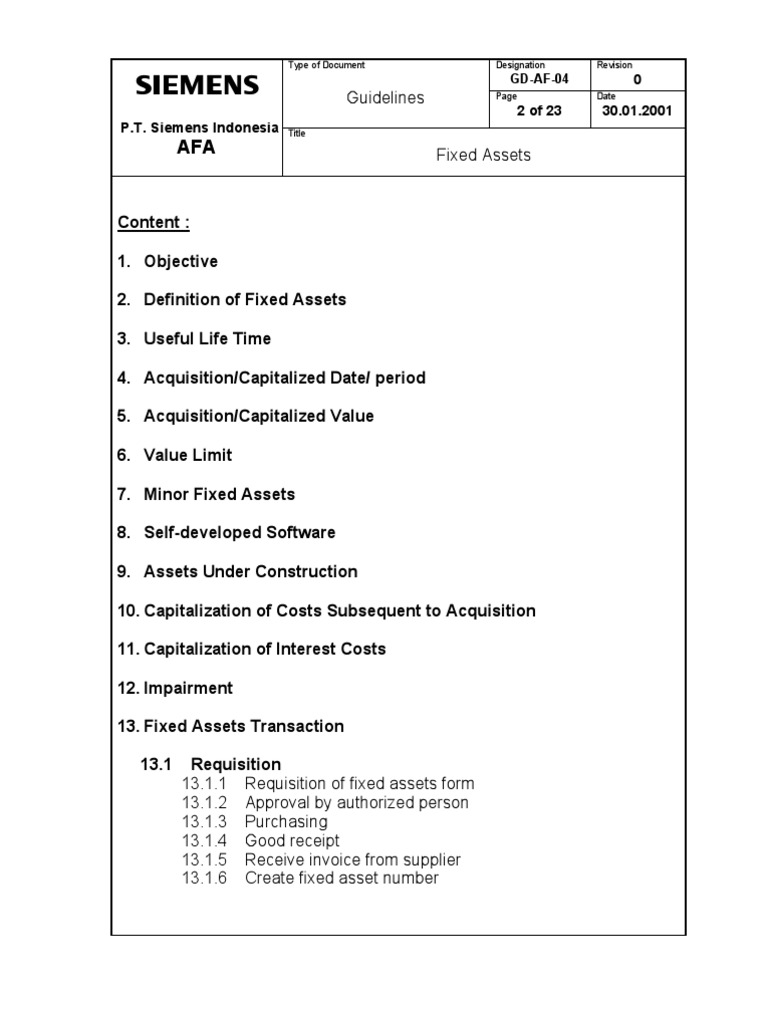 Fixed Assets Guidelines | PDF | Depreciation | Mergers And Acquisitions