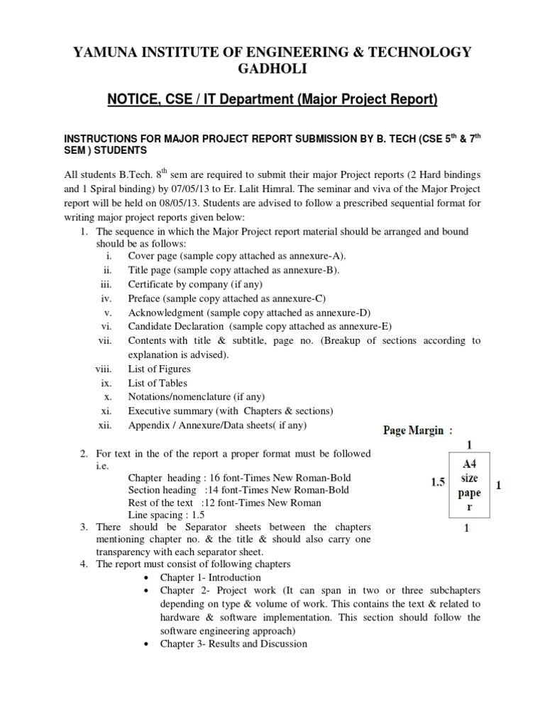 Yamuna Institute of Engineering & Technology Gadholi: NOTICE, CSE / IT ...