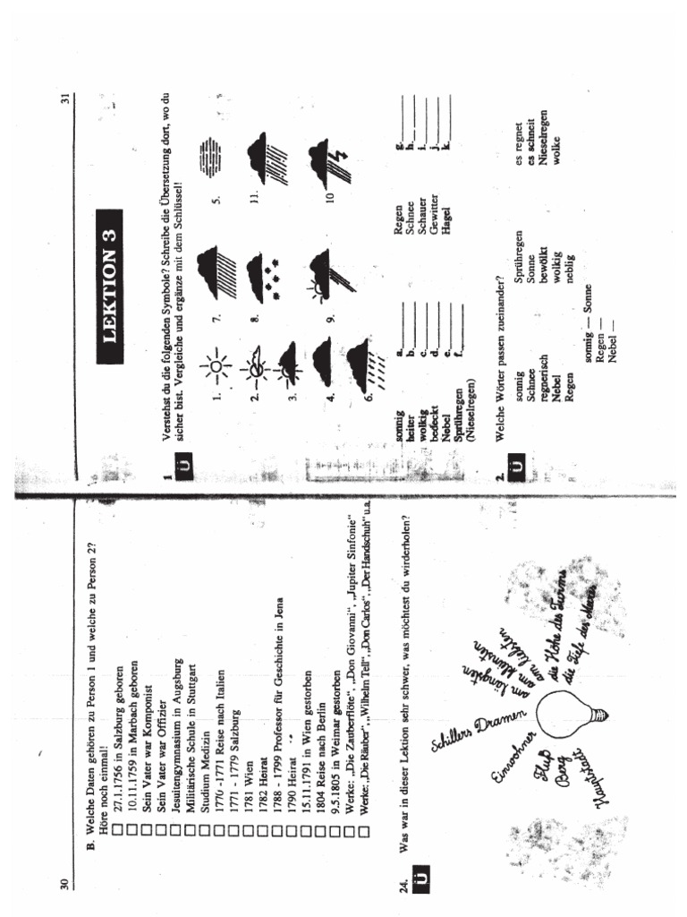 Lectii de Limba Germana | PDF