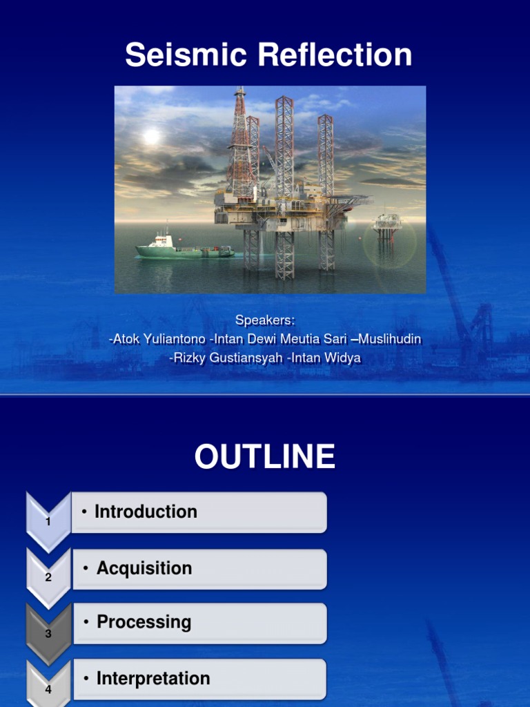 Seismic Reflection Method Overview | PDF | Reflection Seismology | Porosity