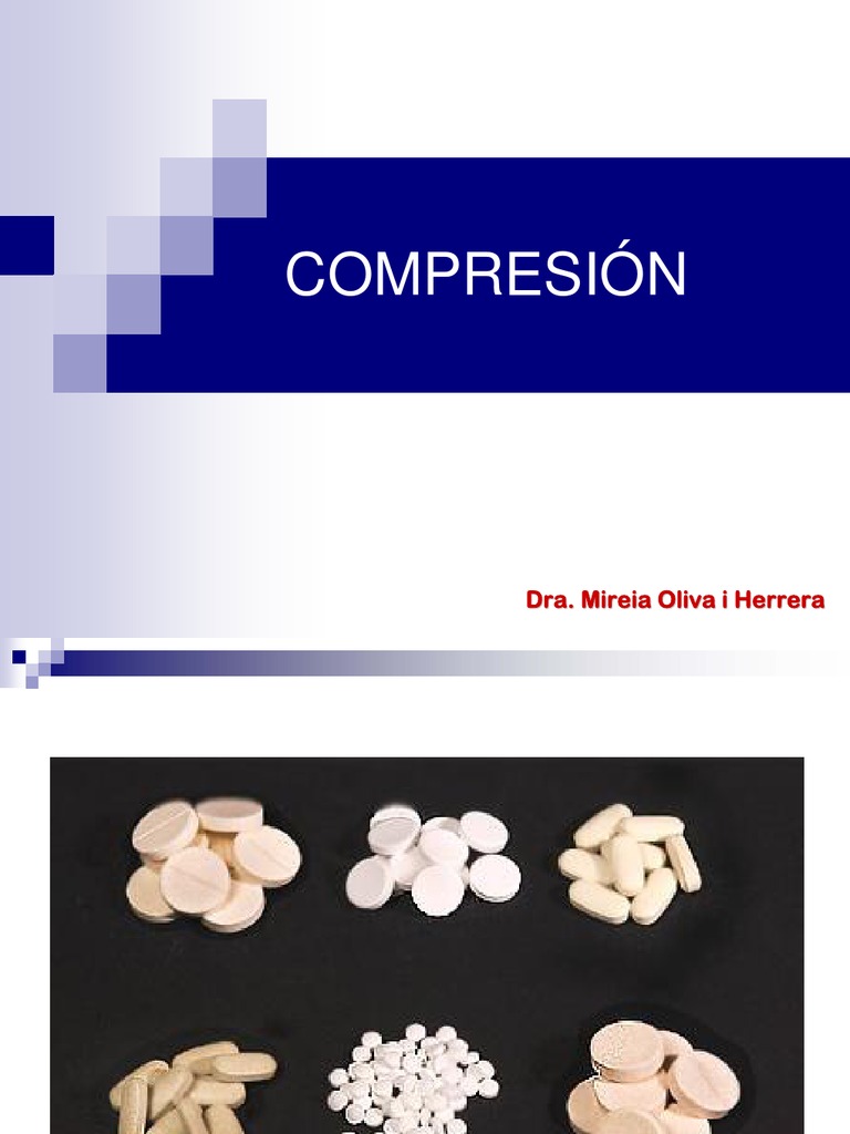Farmacologia T.08 COMPRESSIO | PDF | Tableta (Farmacia) | Sustancias ...
