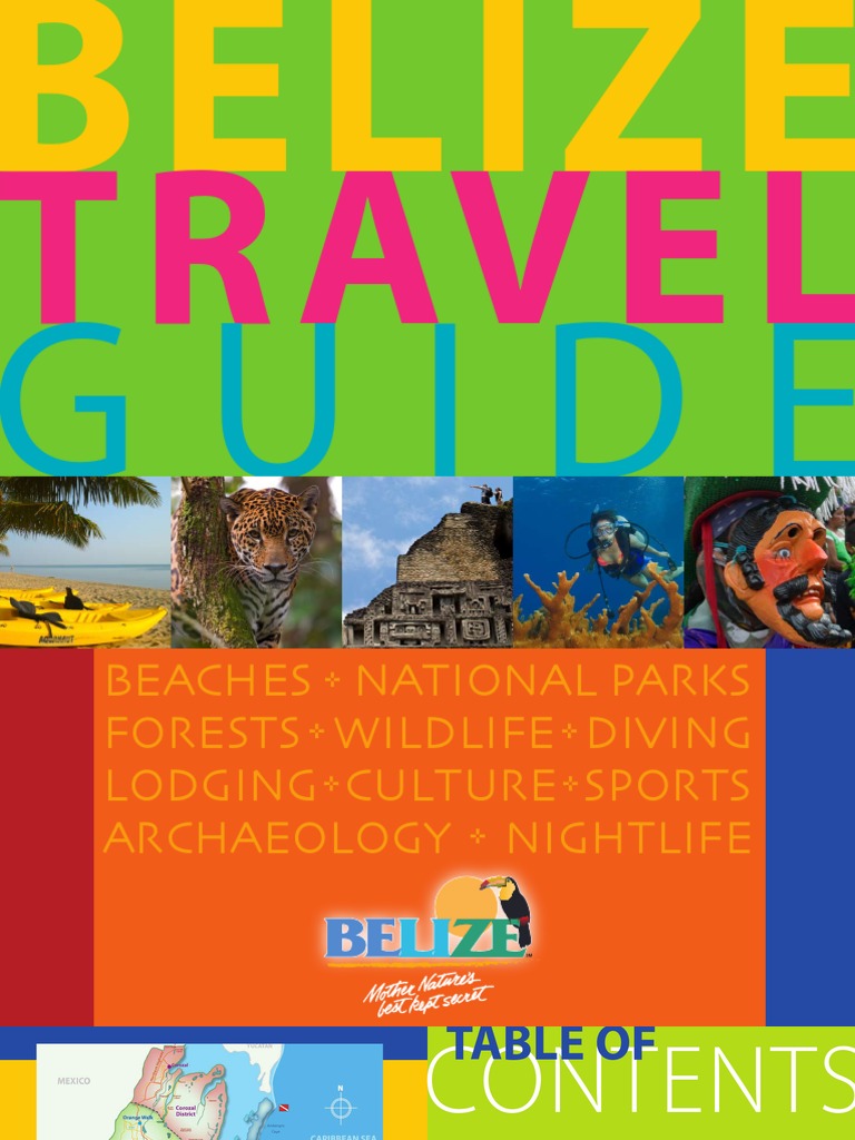 Belize Travel Guide | PDF | Belize | Coral Reef