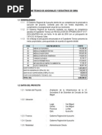 Informe Tecnico Adicional de Obra #01 - PAMPAS | PDF | Presupuesto | Información del gobierno