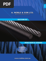 Wire Rope Catalogue | PDF | Rope | Wire