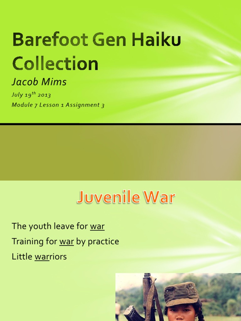 Haikus on War and Survival | PDF