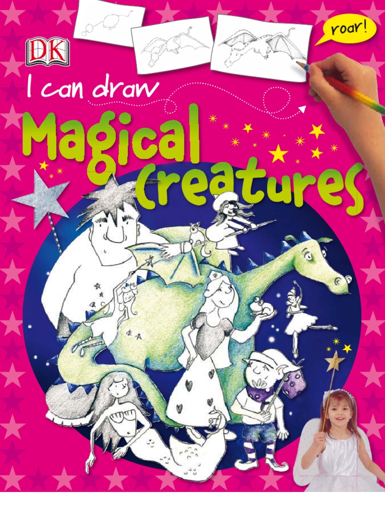 I Can Draw Magical Creatures | PDF | Elves | Hairstyle