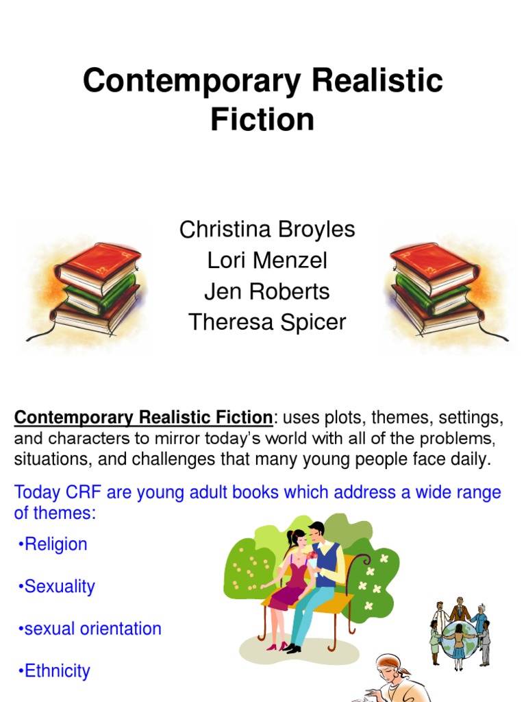 Contemporary Realistic Fiction Ppt | Young Adult Fiction | Children's ...