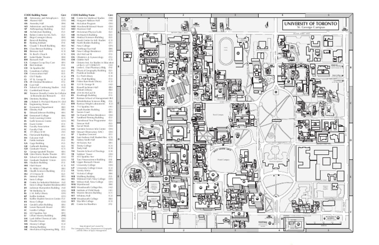 UofT 3D - Map | PDF | Science | Science (General)