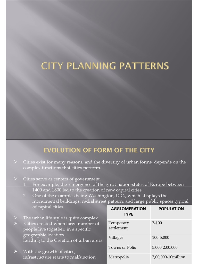 Radial Buildings Plans