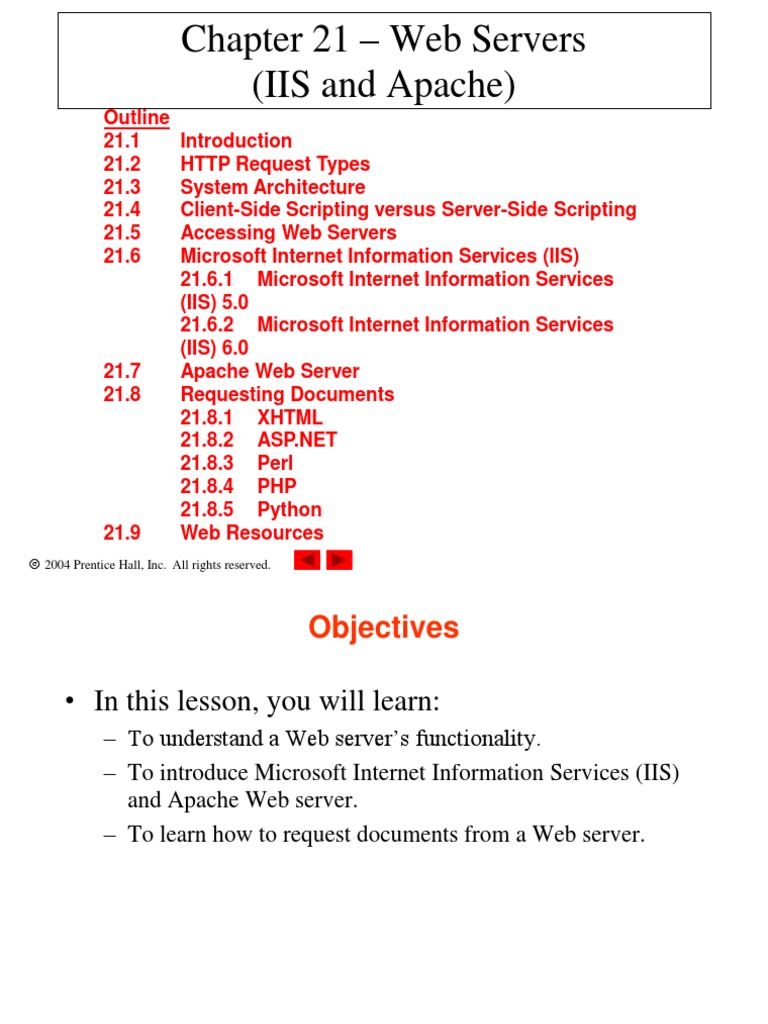 Web Server-Iw3htp3 21 | PDF | Web Server | Internet & Web