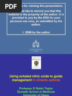 FeNO Interpretation Guide Highlights | PDF | Chronic Obstructive ...
