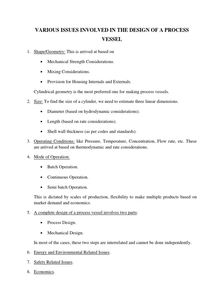 Chemical Reactor Design - Notes | Download Free PDF | Heat Transfer ...