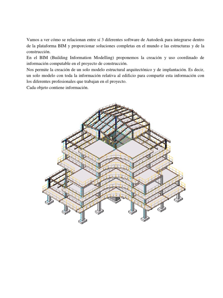 Presentación Revit A Robot | PDF | Autodesk Revit | Software