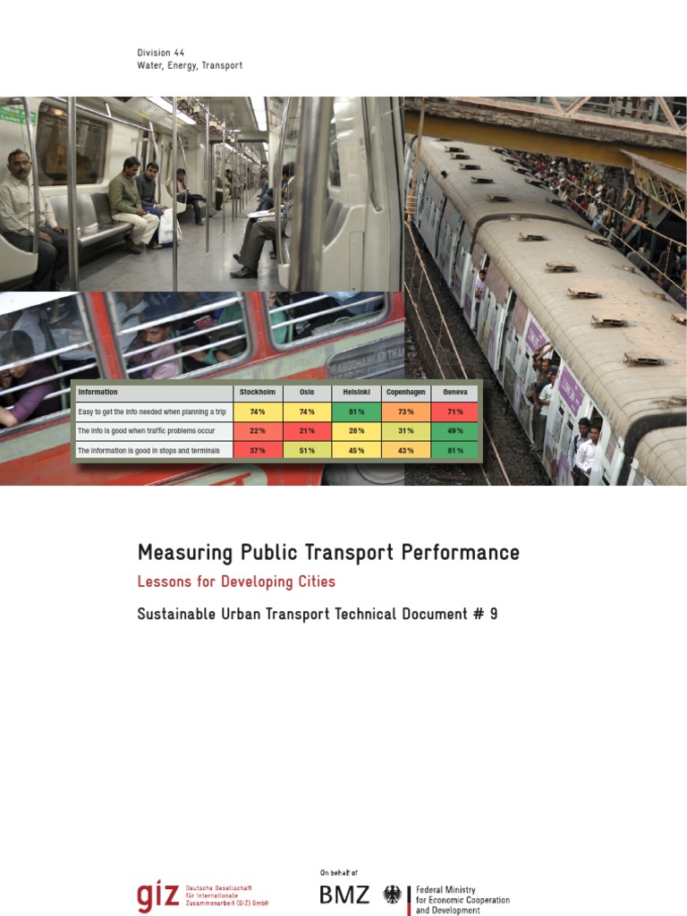 Measuring Public Transport Performance | PDF | Public Transport ...