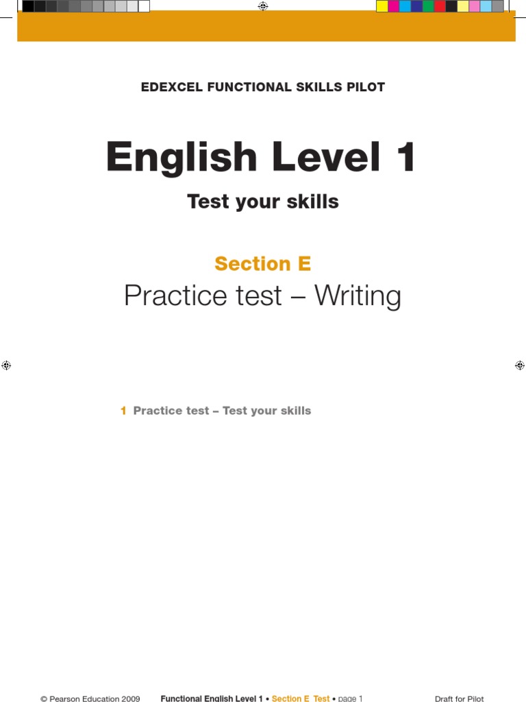 L1 - English - Writing Assessment | PDF | Proofreading | Questionnaire