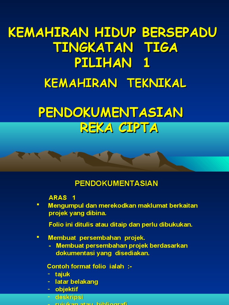 Pendokumentasian Reka Cipta 2004 | PDF | Seni | Teknologi & Rekayasa