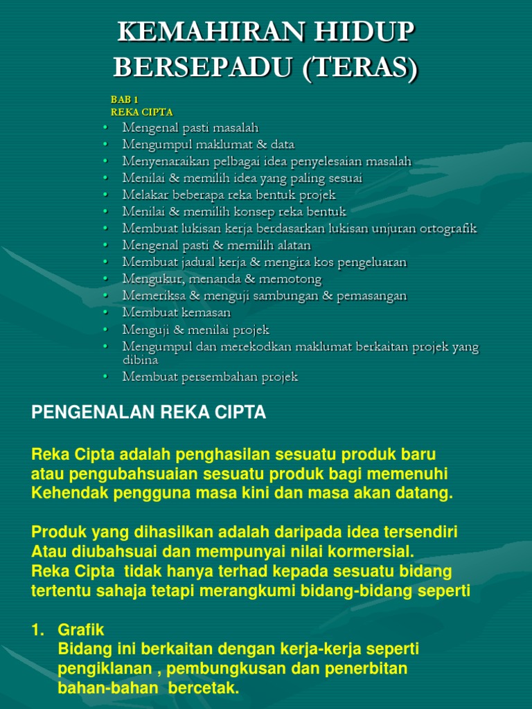 1.2 Reka Cipta P. Masalah | PDF