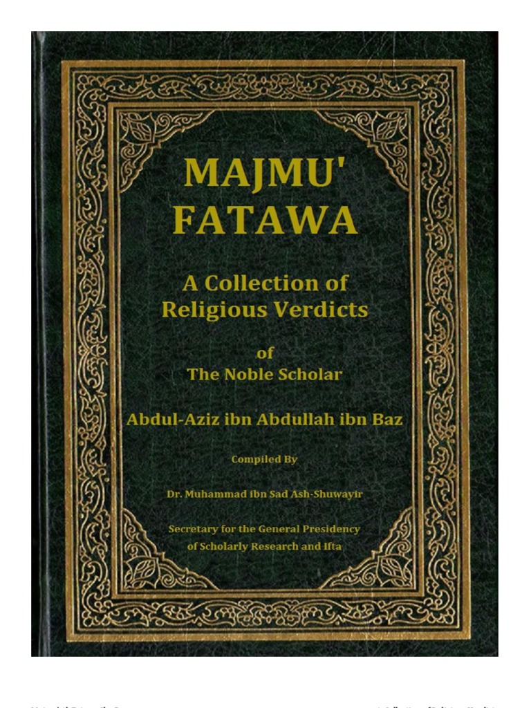 149456435 Majmu Al Fatawa Ibn Baz | Prophets And Messengers In Islam ...