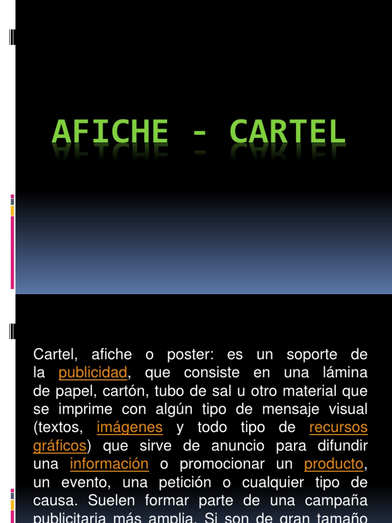 Como Hacer Un Afiche | PDF | Póster | Publicidad