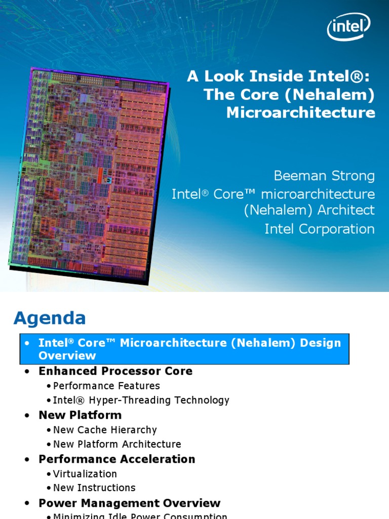 Intel Nehalem Core Architecture | PDF | Cpu Cache | Multi Core Processor