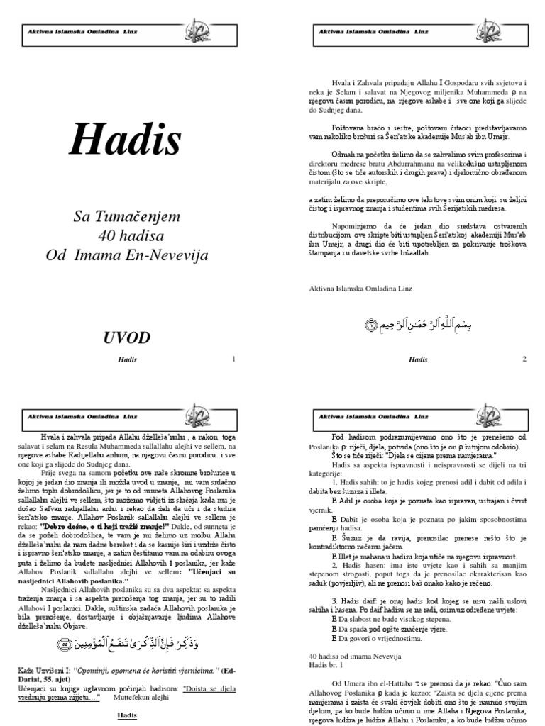 40 Hadis | PDF