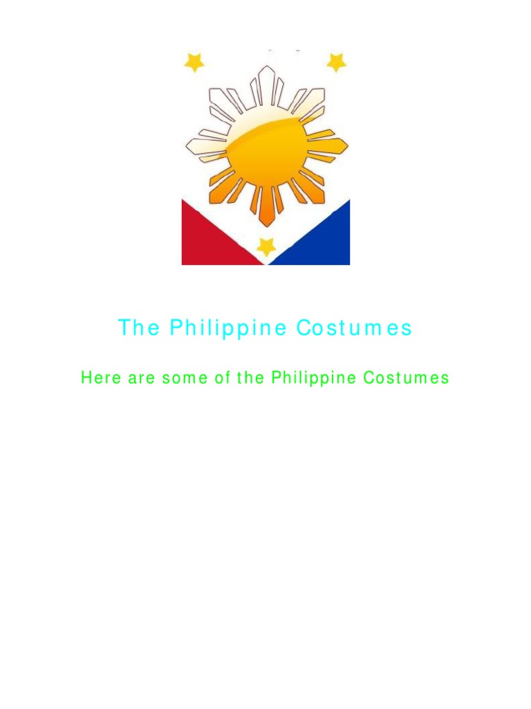 Traditional Filipino Attire Guide | PDF | Clothing | Skirt