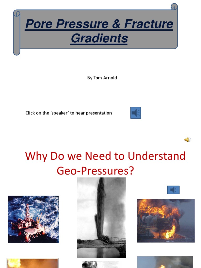 Pore Pressure and Fracture Gradients | PDF | Casing (Borehole) | Pressure