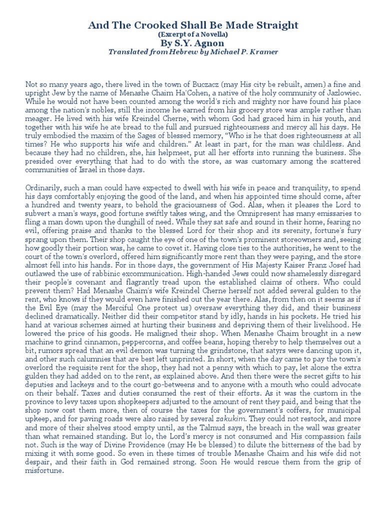And The Crooked Shall Be Made Straight | PDF | Religion & Spirituality